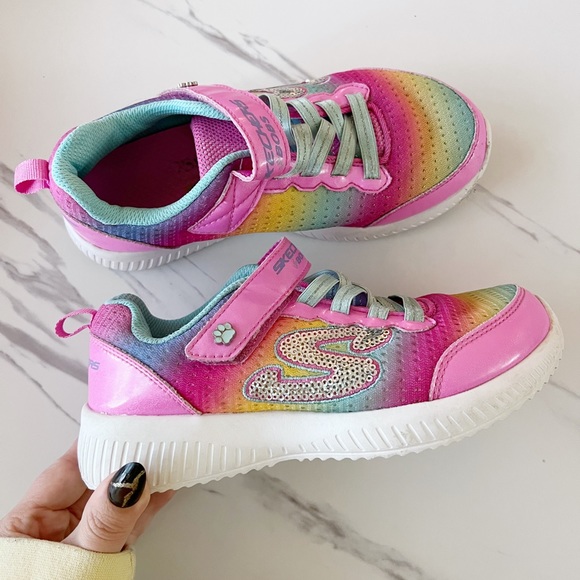 BOBS from Skechers | Shoes | Sketchers Bobs Girls Rainbow Sneakers ...